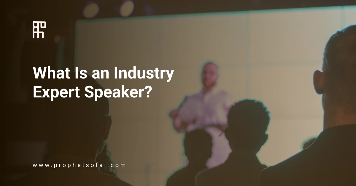Industry Expert Speaker: What They Are & When to Book One